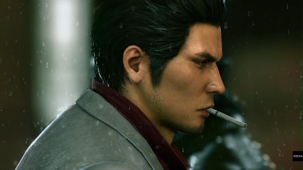 Major Spoiler For Yakuza Kiwami 2 Kiryu Smoking In The Rain Youtube
