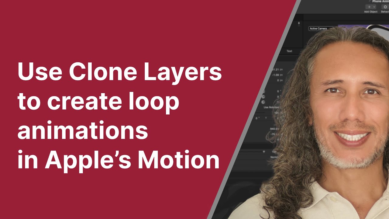 Use Clone Layers To Create Loop Animations In Apple S Motion Software