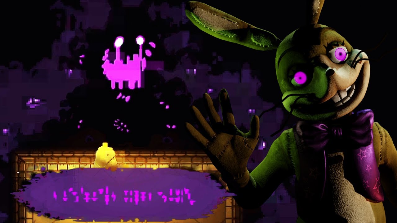 Huge New Fnaf Update Glitchtrap Is Alive And Talking Fnaf Help