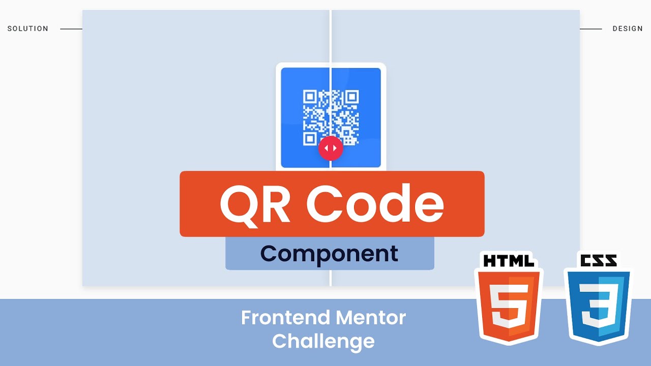 Qr Code Component Frontend Mentor Challenge Youtube