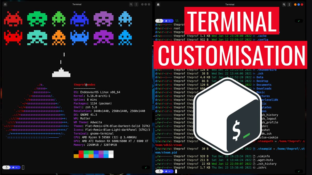 Customize Your Linux Terminal With These Programs Youtube
