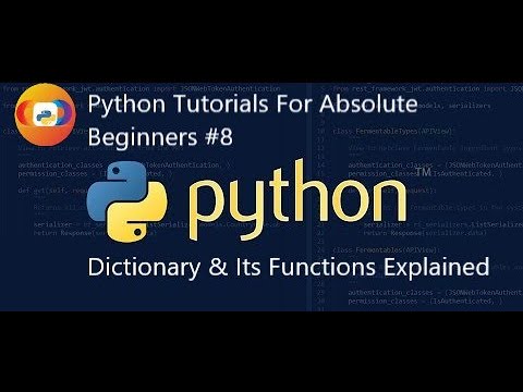 8 Dictionary Its Functions Explained Python Tutorials For Absolute