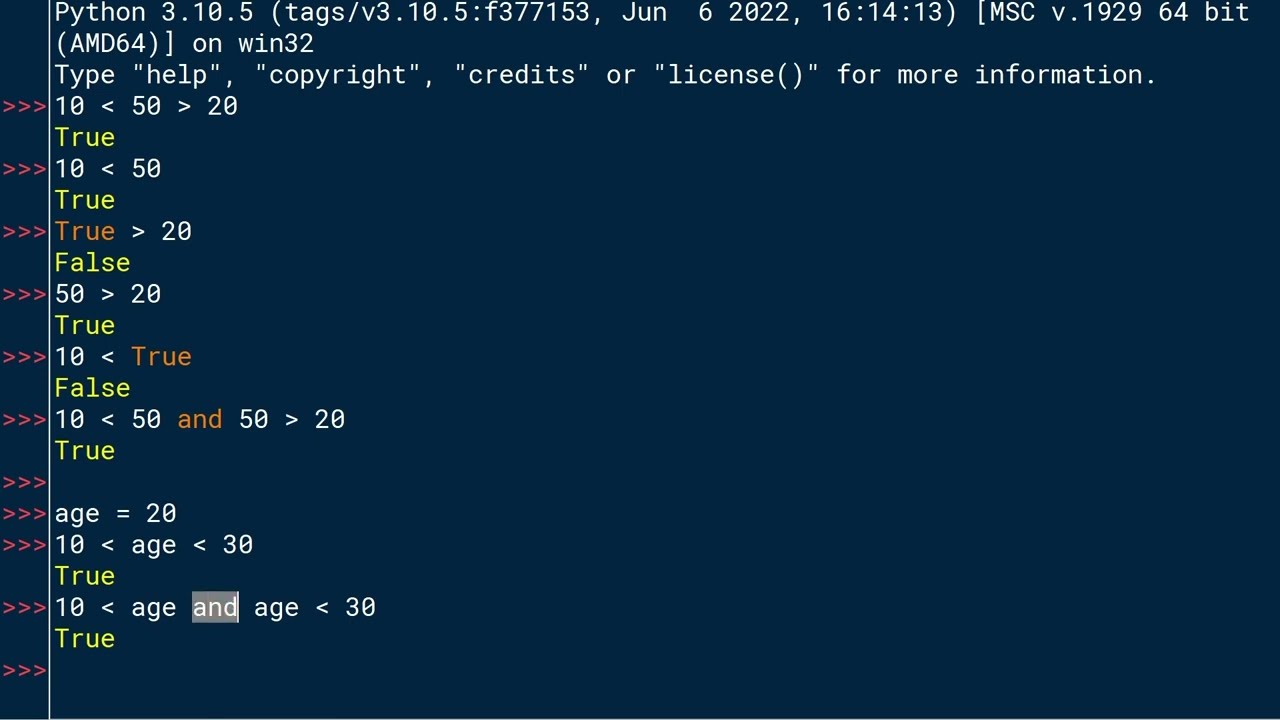 Introduction To Conditional Logic In Python Python Basics Youtube