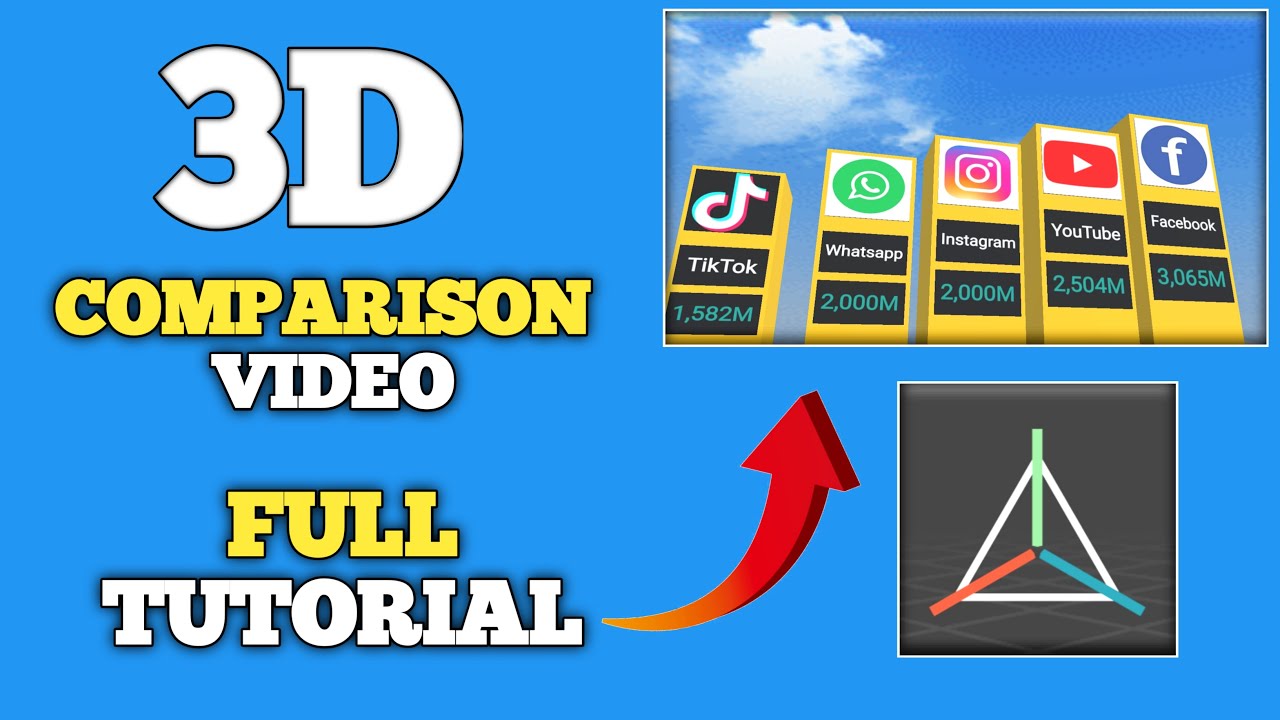 How To Make 3d Comparison Video In Mobile Knowfact Youtube