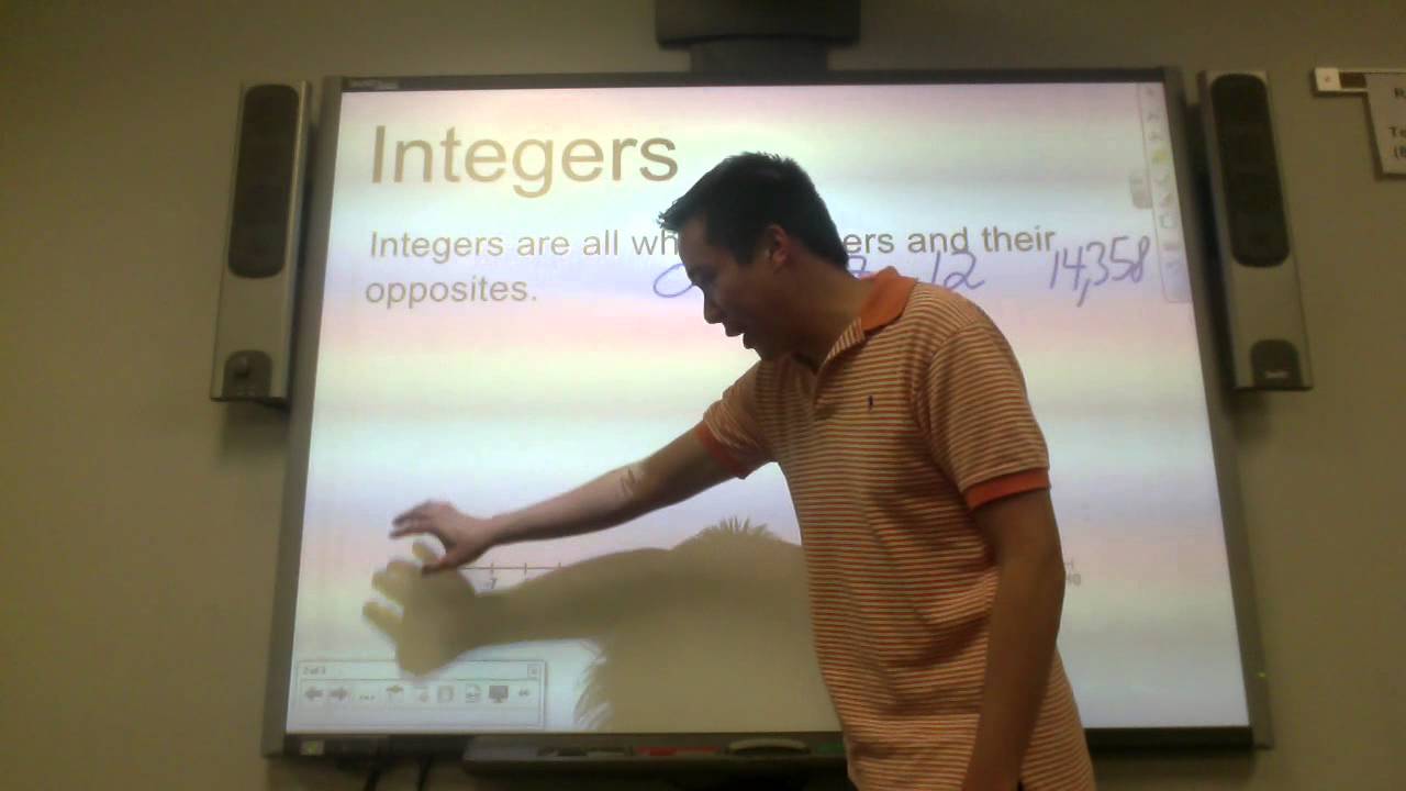 Integers Youtube