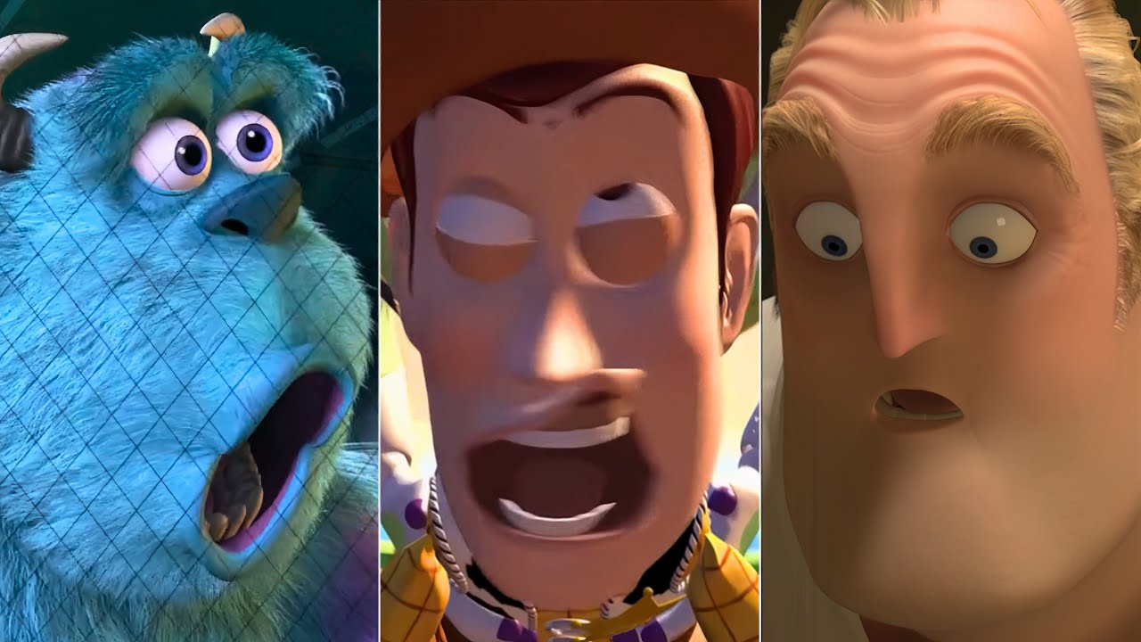 1 Second From Every Pixar Movie Youtube