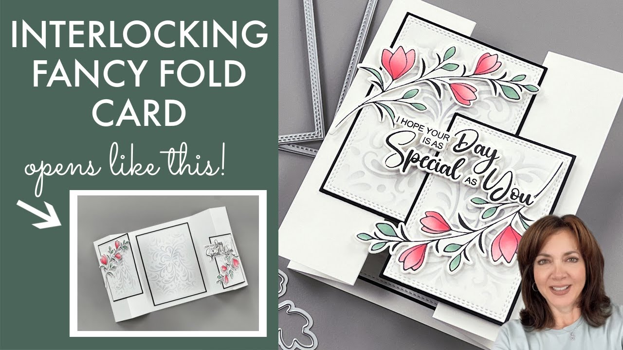 Fancy Fold Card Templates Learn How To Make This Playing In The Rain