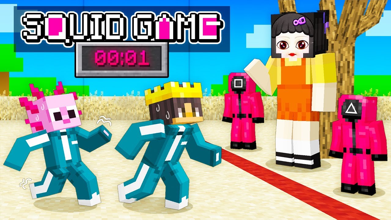 Playing Squid Game In Minecraft Youtube