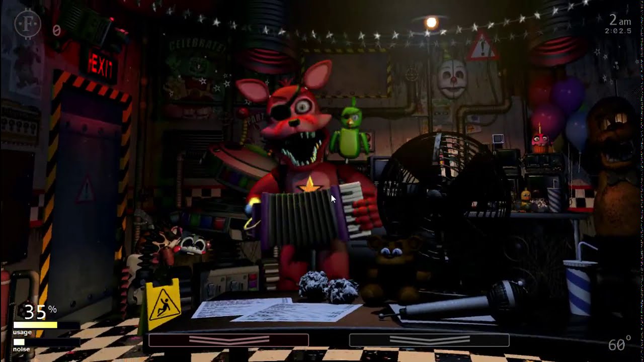 Fnaf Ultimate Custom Night Easter Egg Old Man Youtube