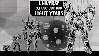 Mecha Size Comparison Gurren Lagann
