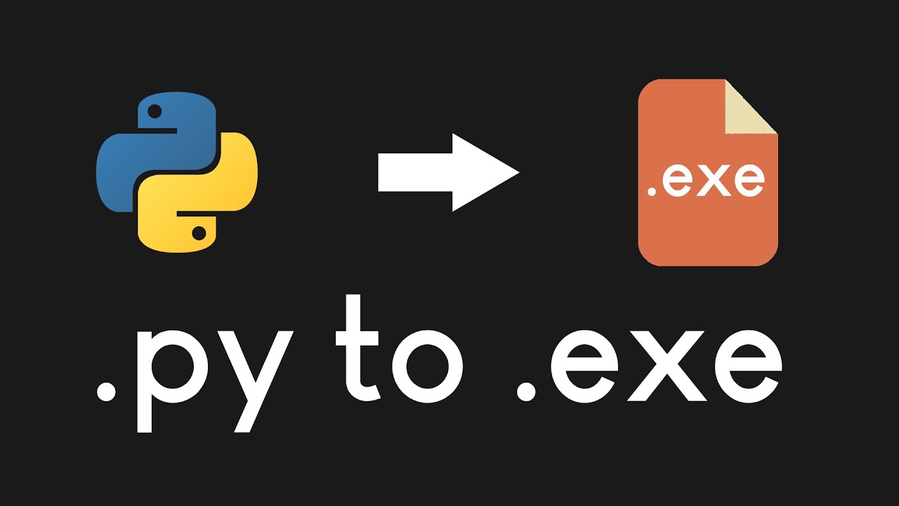 How To Convert A Python File To Exe Youtube