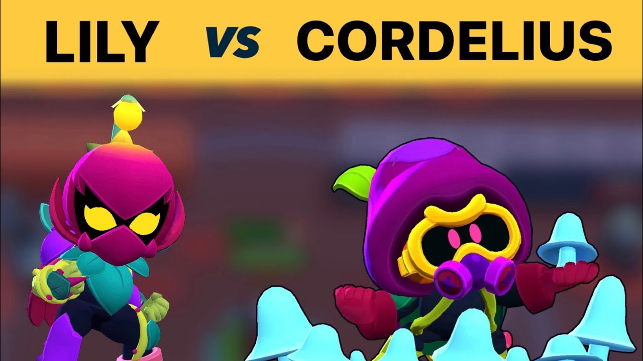 Lily Vs Cordelius Brawl Stars Youtube
