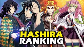 Demon Slayer 9 Hashira Ranking Weakest To Strongest D Doovi