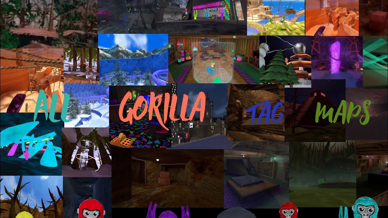 Ranking All Gorilla Tag Maps Youtube