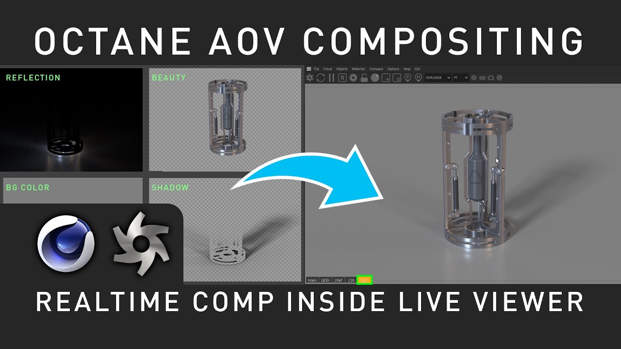 Silverwing Quick Tip Octane Internal Compositing Aov Groups Youtube