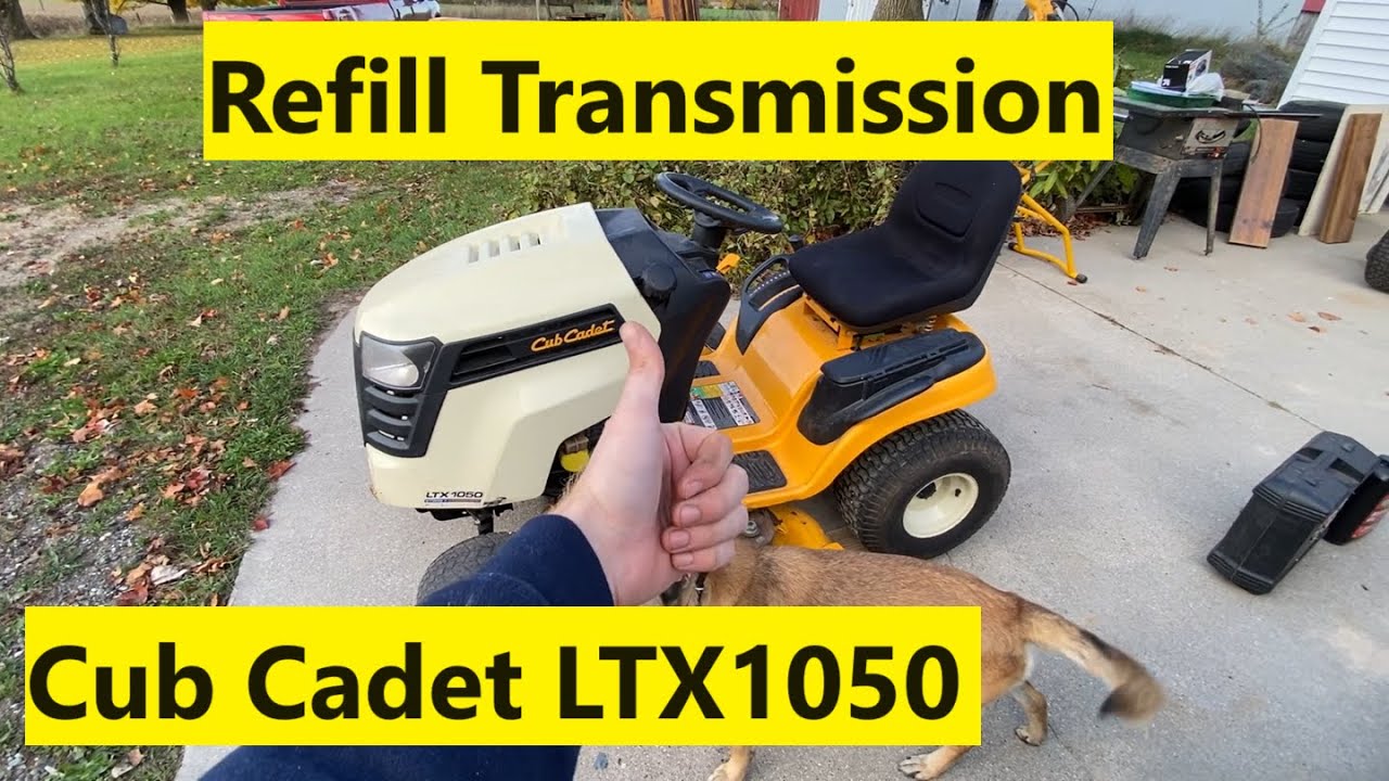 Transmission Fluid For Cub Cadet Mower At Keith Ramsay Blog
