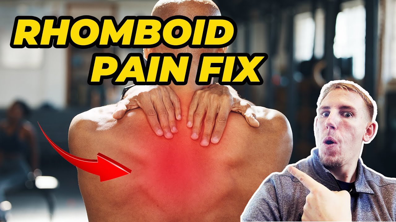 Rhomboid Pain Fix 3 Shoulder Blade Exercises Youtube