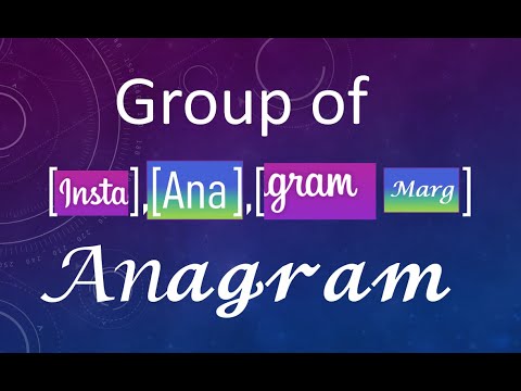Group Anagrams Leetcode 49 Youtube