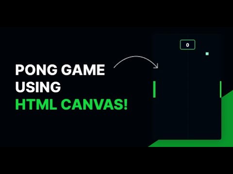 Pong Game In Javascript Timelapse Youtube