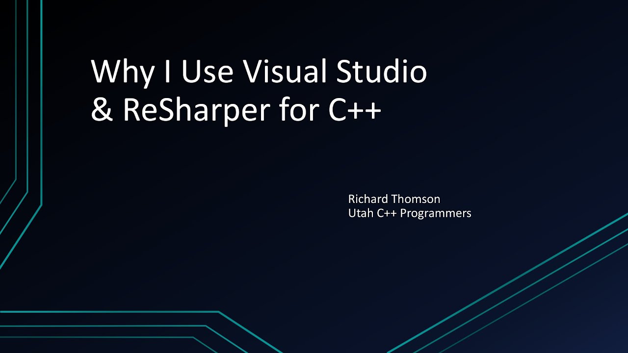 Why I Use Visual Studio Resharper For C Youtube