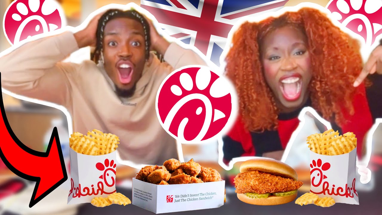 Britsрџ рџ Try Out Chick Fil A For The First Time Ever Youtube