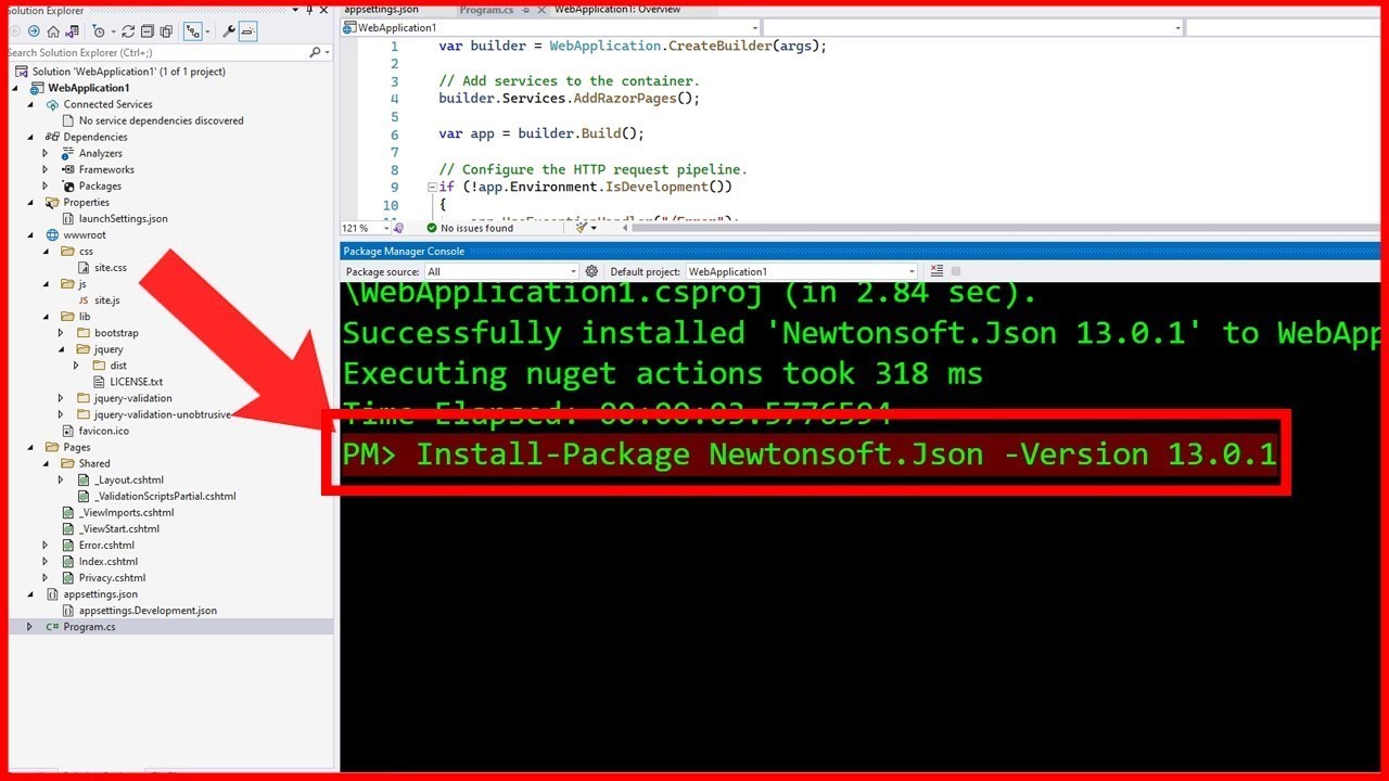 Install Package In Visual Studio Code Printable Forms Free Online