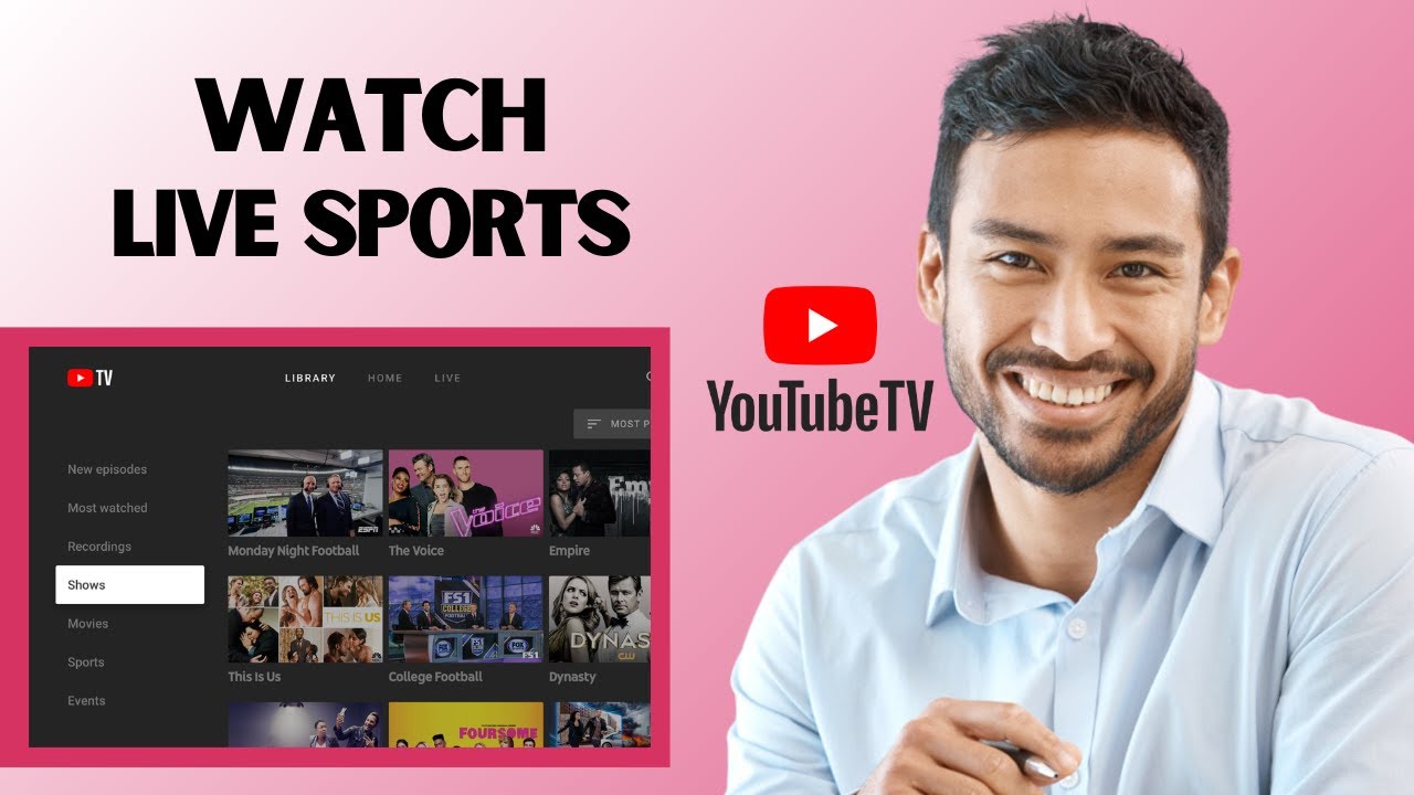 How To Watch Live Sports On Youtube Tv Full Guide Youtube