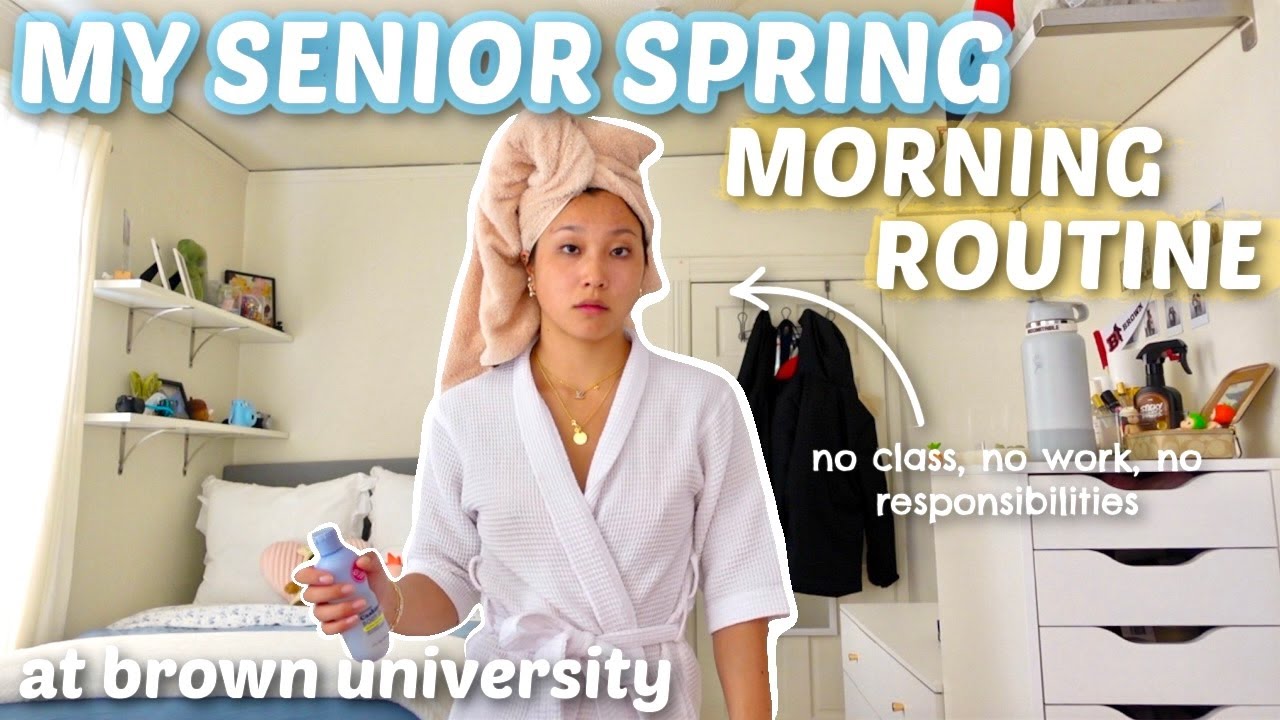My College Morning Routine As A Retired D1 Athlete At Brown Finding