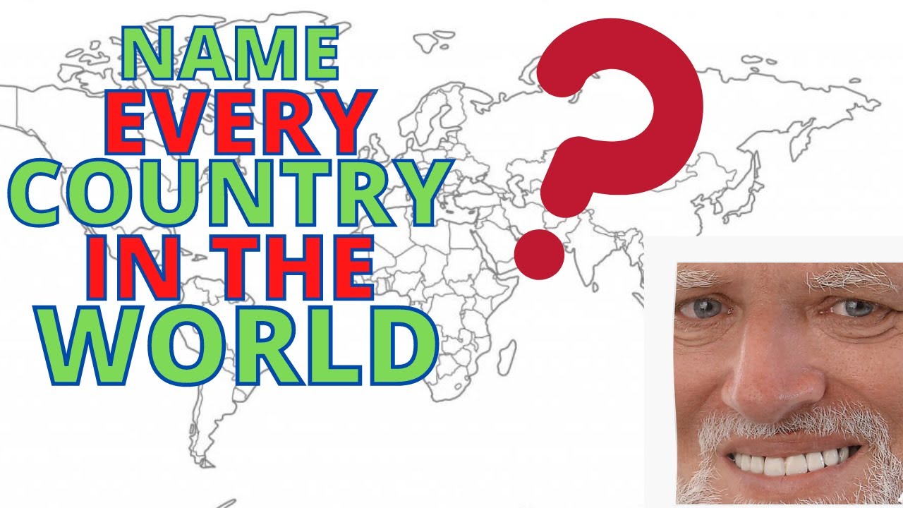 Can You Name All The Countries Of The World World Country And Flag