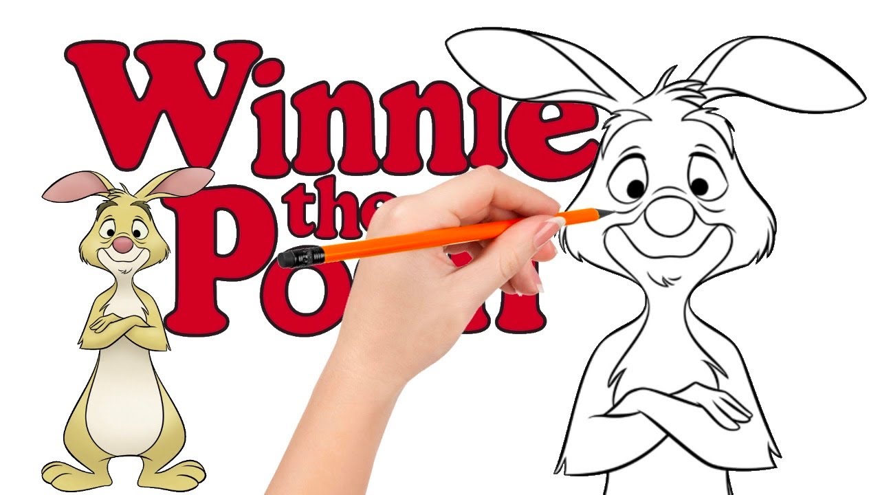 How To Draw The Rabbit From Winnie The Pooh
