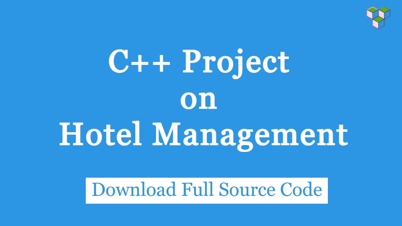 C Project On Hotel Management Cppbuzz Youtube