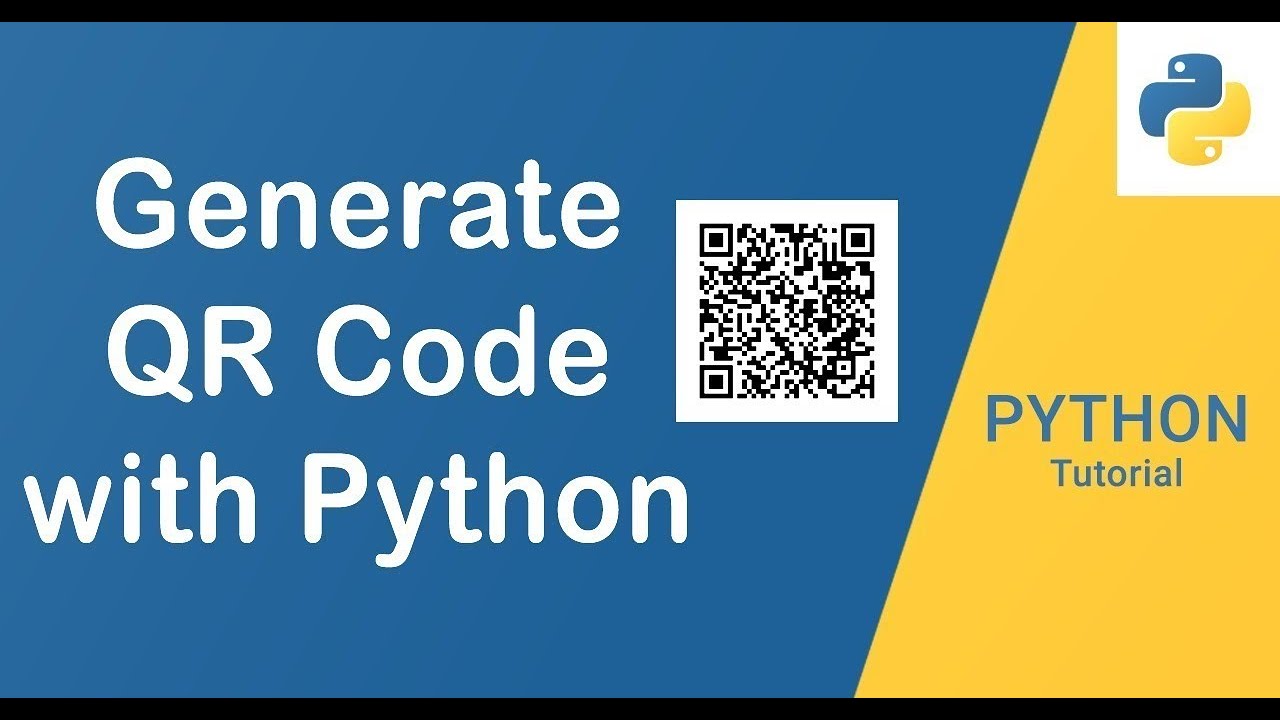 01 Qr Code Generation Using Python Amazing Python Projects Python