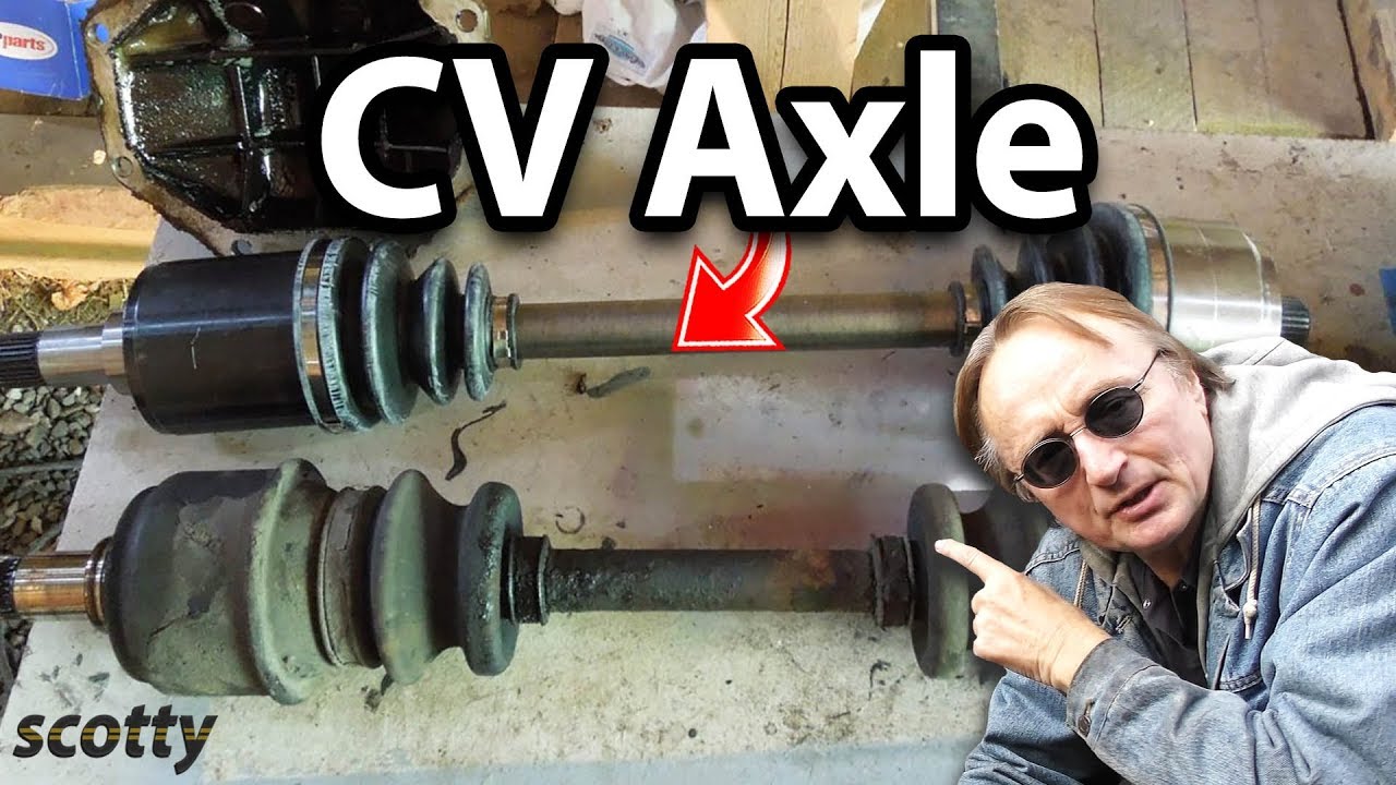 How To Replace A Cv Axle In Your Car Youtube