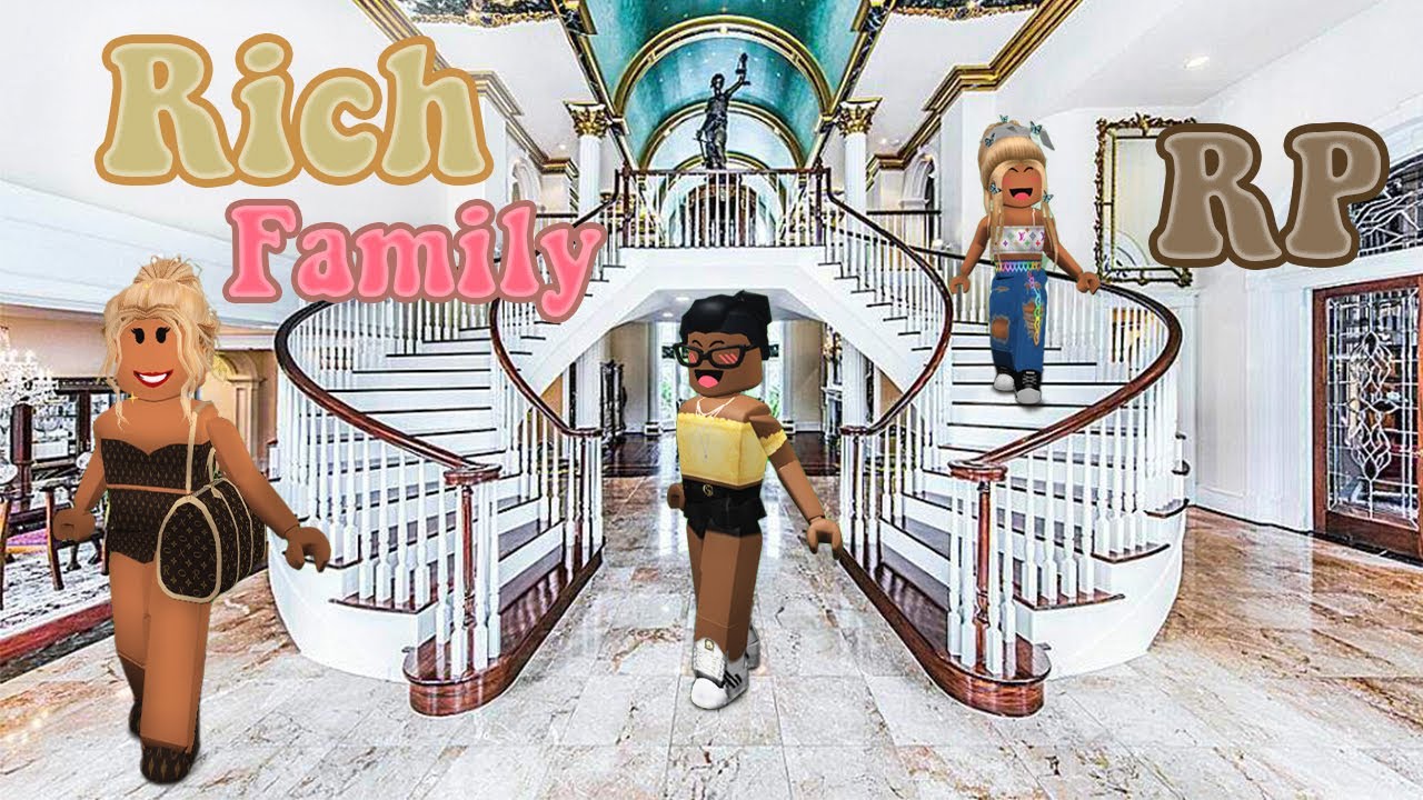 Rich Family Rp Bloxburg Roleplay Iiblixia Youtube