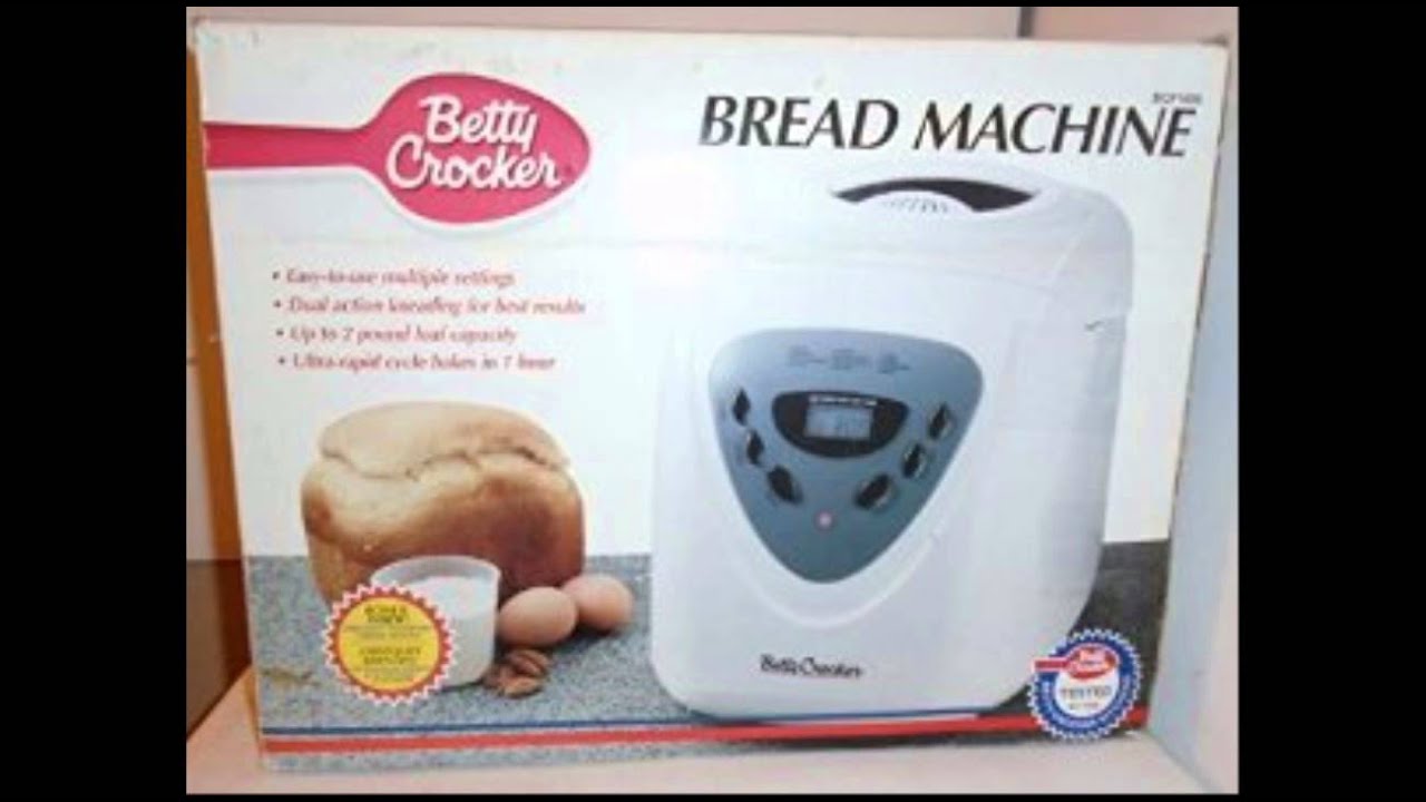 Betty Crocker Bread Machine Youtube