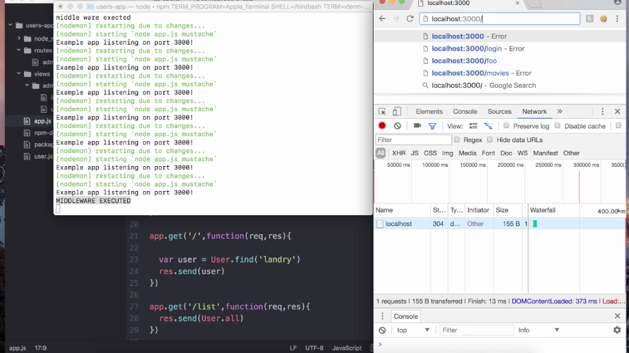 Middleware Youtube