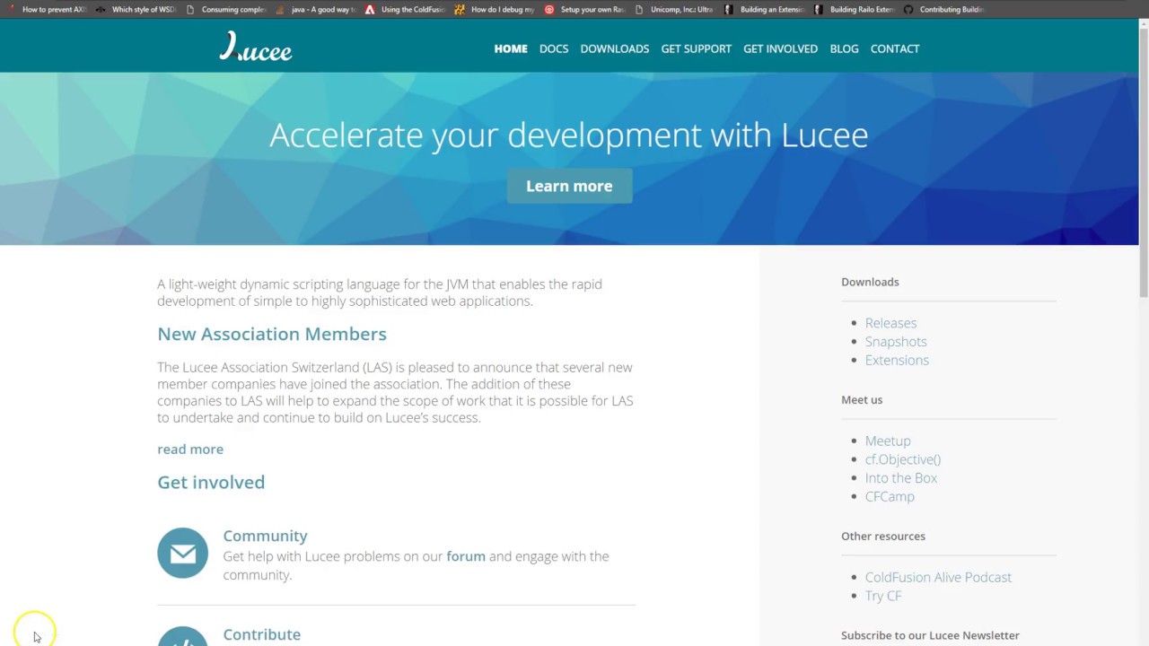 Setting Up A Lucee Java Extension Development Environment Youtube