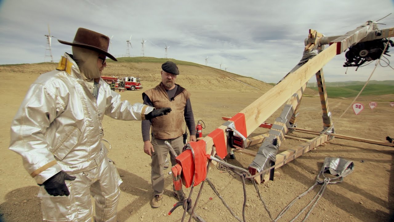 Duct Tape Trebuchet Mythbusters Youtube