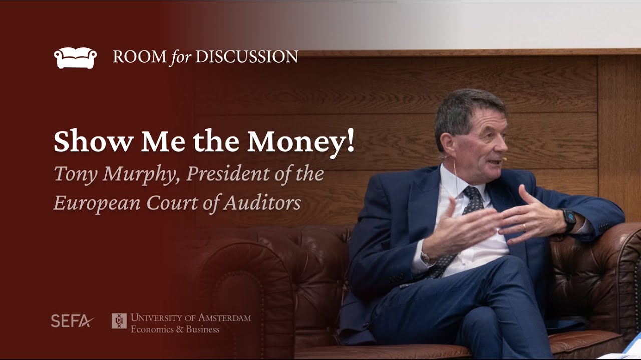 Show Me The Money With Tony Murphy President Of The European Court Of