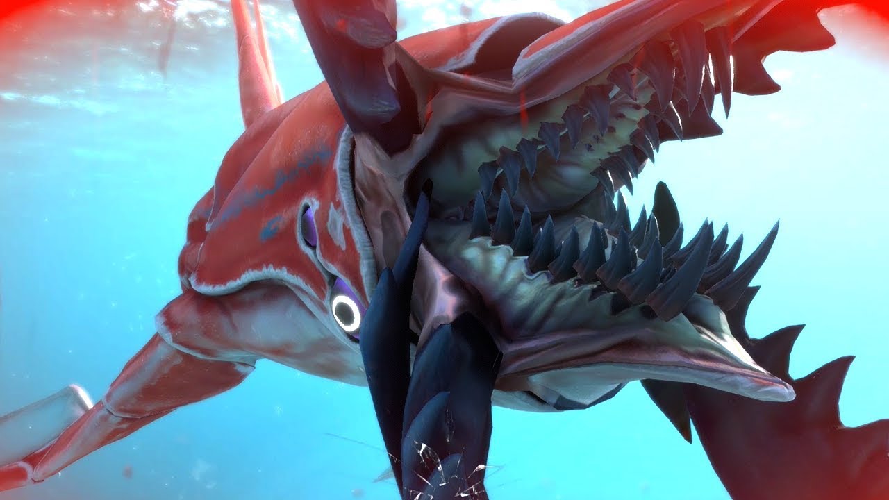 New Biggest Leviathan Chelicerate Subnautica Below Zero Youtube