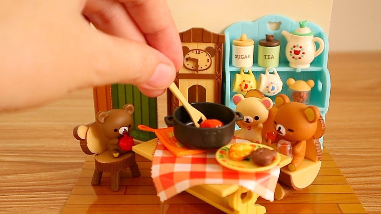 Japan Toys Unboxing Mini Kitchen Set Toy Miniature Cooking Asmr