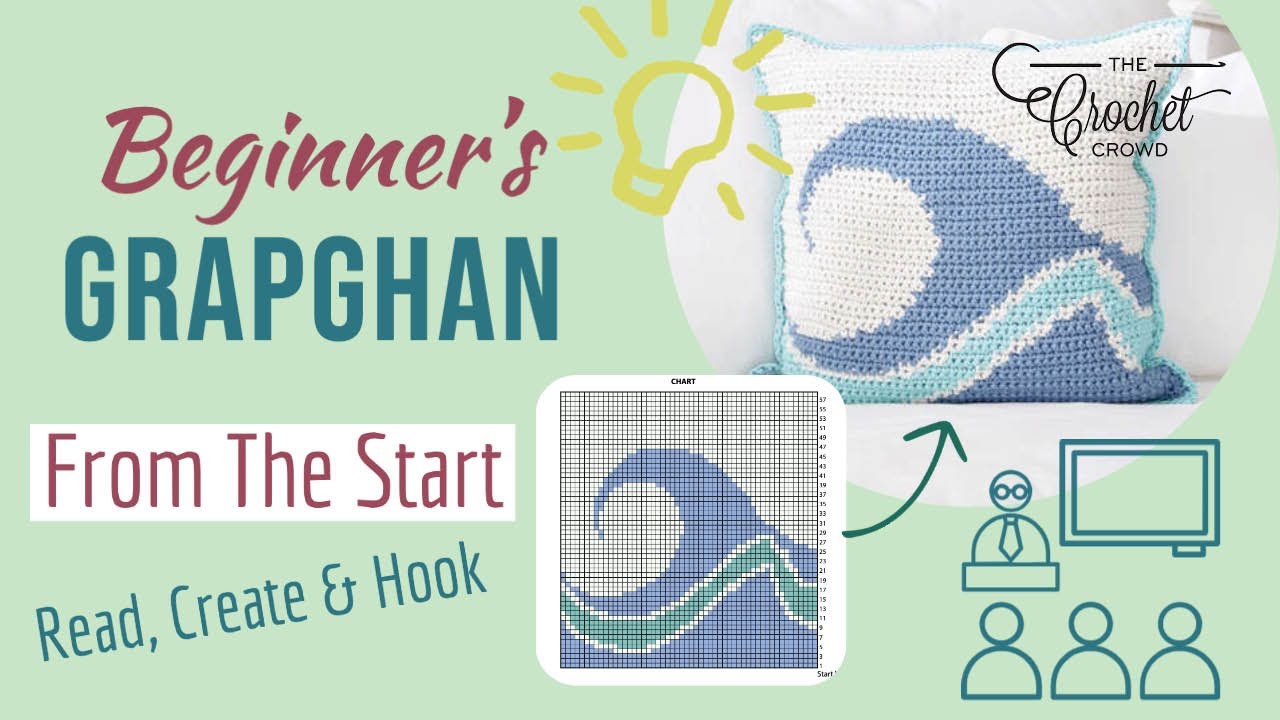 How To Crochet Graphghans For Beginner Youtube
