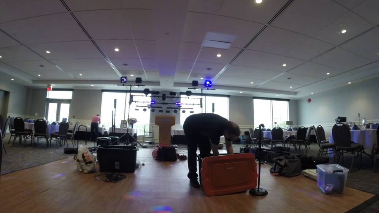 Time Lapse Of Kids Party Equipment Setup Youtube