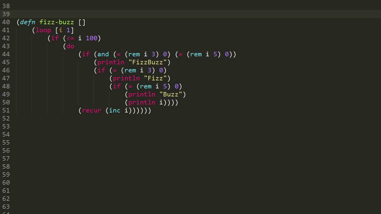 Clojure Practical Fizzbuzz Youtube