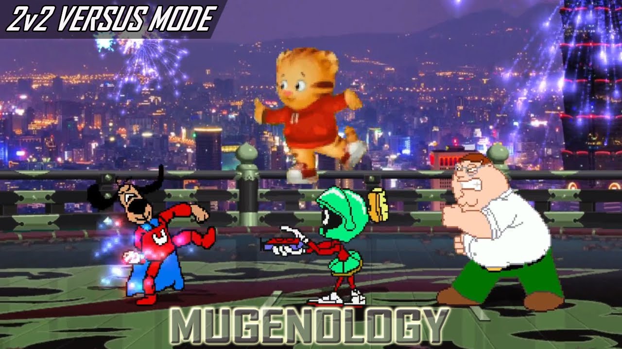 Marvin X Underdog X Vs Daniel Tiger Peter Griffin 2v2 Versus Mode