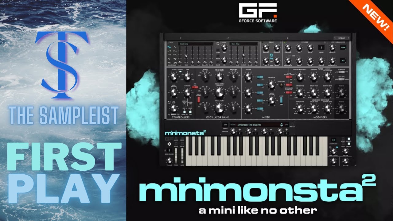 The Sampleist Minimonsta 2 By Gforce Software First Play Youtube