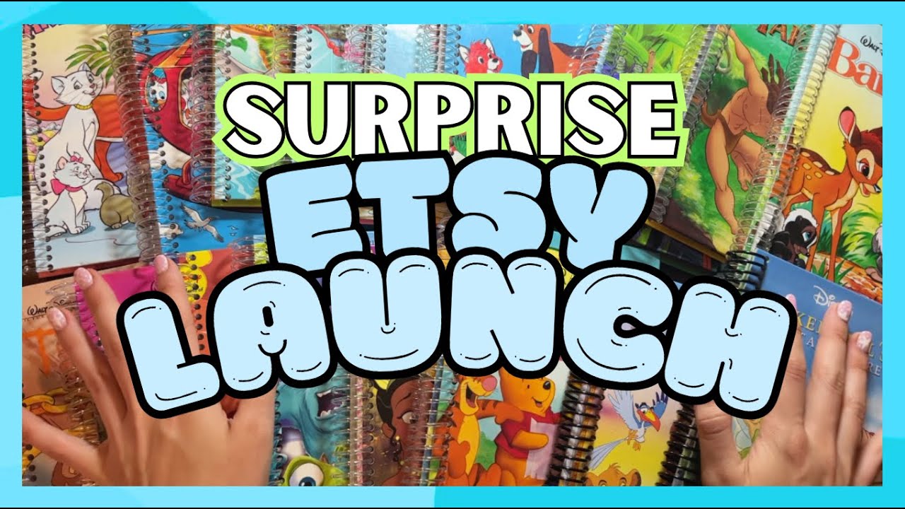 Surprise Etsy Launch Youtube