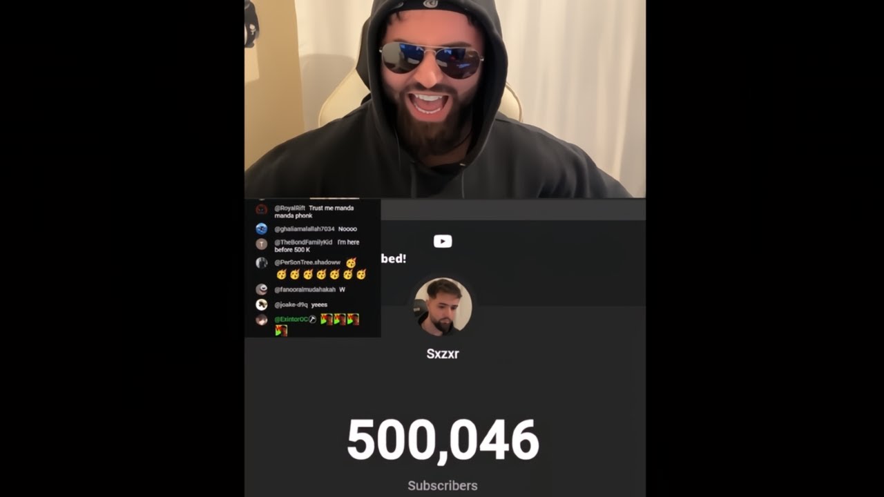 500k Youtube