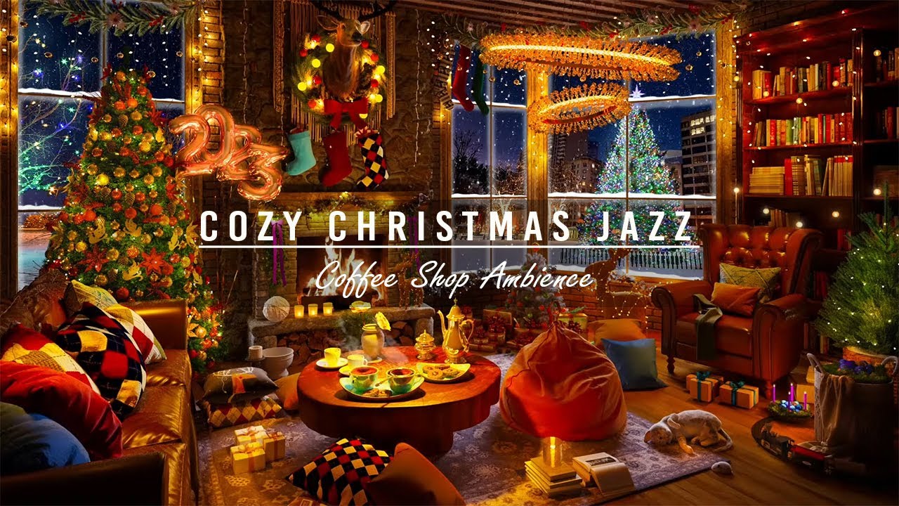 Snowfall Christmas Ambienceрџћ Sweet Instrumental Christmas Jazz Music To