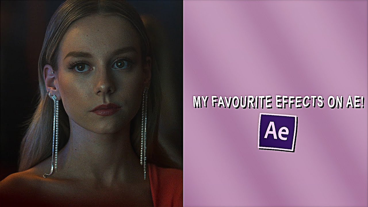My Favorite Effects Settings After Effects Youtube